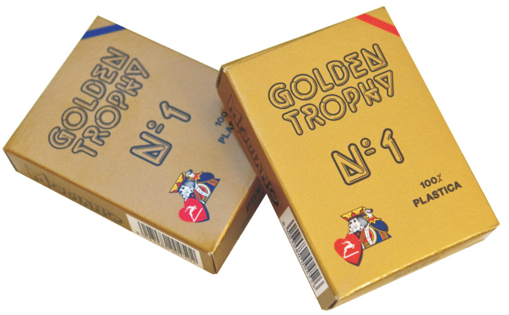 Playing cards 100% plastic - Argytoys